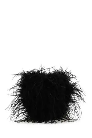 Alexander Wang Feathers Clutch