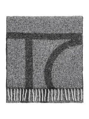 TOTEME Jacquard Scarf With Monogram - Multicolor