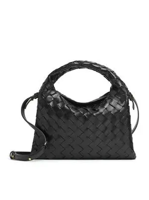 Bottega Veneta Mini Hoop Bag - Black