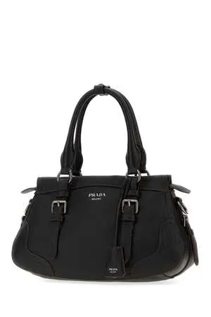 Prada Leather Handbag - Black
