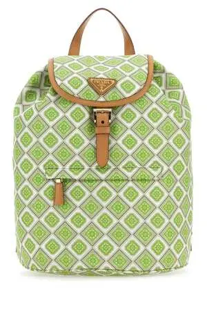 Prada Printed Re-nylon Backpack - Multicolor