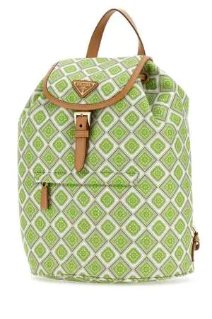 Prada Printed Re-nylon Backpack