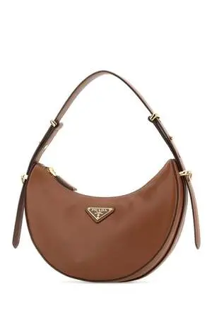Prada Leather Handbag - Brown