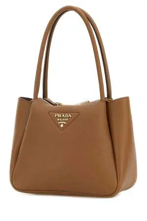 Prada Camel Leather Small Handbag