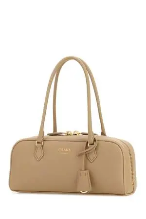 Prada Leather Handbag - Brown