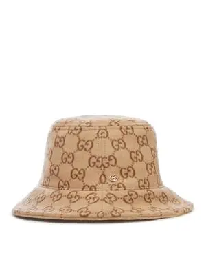 Gucci Gg Jacquard Wool Bob Hat