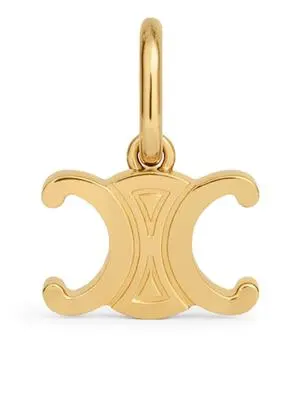 Celine Triomphe Charms In -finished Brass - Gold