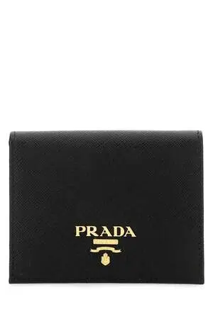 Prada Leather Wallet - Black