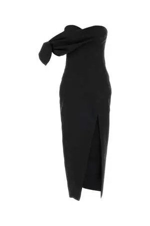 Givenchy Slate Wool Dress - Black