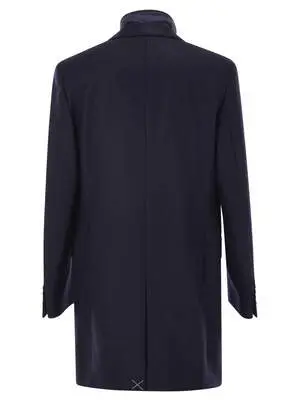 FAY Double Coat In Wool And Cashmere Cloth