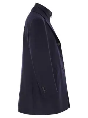 FAY Double Coat In Wool And Cashmere Cloth