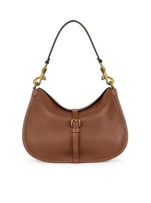 Etro Medium Pony Leather Bag - Orange