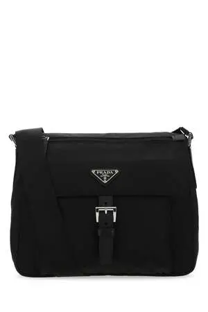 Prada Re-nylon Crossbody Bag - Black