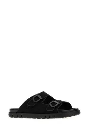 FERRAGAMO Jacquard Colly Slippers
