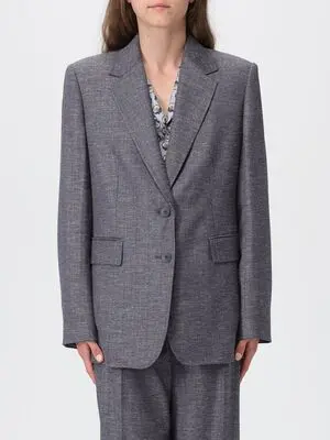 Max Mara Textured Blazer - Blue