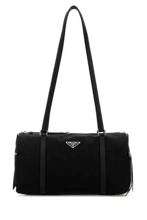 Prada Re-nylon Large Shoulder Bag - Black