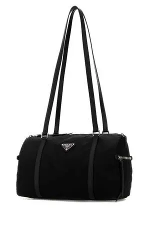 Prada Re-nylon Large Shoulder Bag - Black