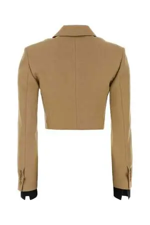 Max Mara Beige Linen Buono Blazer