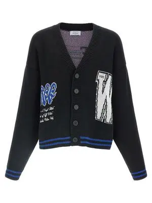 Off-White Glide Diag' Cardigan - Black