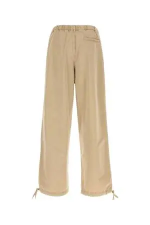 FERRAGAMO Cotton-blend Pants - Brown