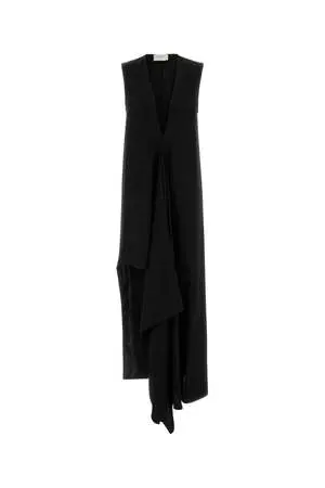 Sportmax Twill Acline1234 Dress - Black