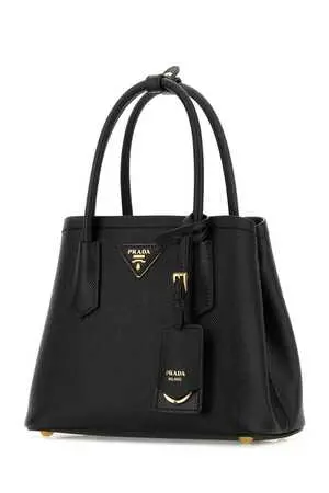 Prada Leather Handbag - Black