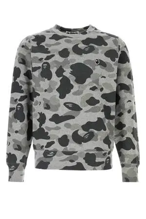 A BATHING APE Printed Cotton Sweatshirt - Multicolor