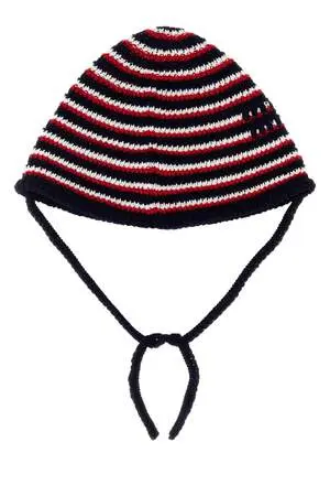 Miu Miu Embroidered Crochet Bucket Hat