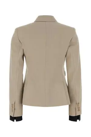 Max Mara Sand Wool Blend Placido Blazer