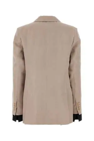Max Mara Silk Feltro Blazer