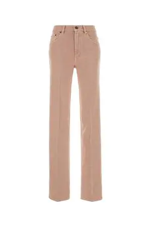 Chloé Straight Leg Denim Jeans - Pink