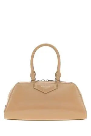 Givenchy Beige Leather Small Antigona East-west Handbag - Brown
