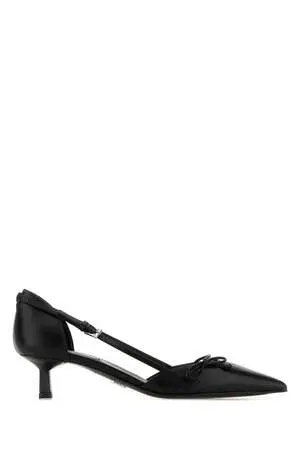 Prada Leather Pumps - Black