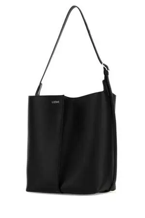 Loewe Leather Large Bilbao Bucket Bag - Black