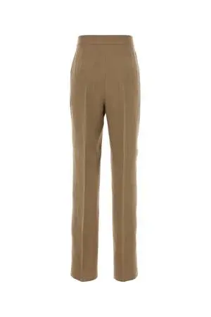 Max Mara Beige Hemp Abate Pant