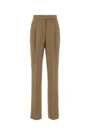 Max Mara Hemp Abate Pant - Brown
