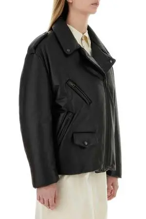 Prada Nappa Leather Padded Jacket