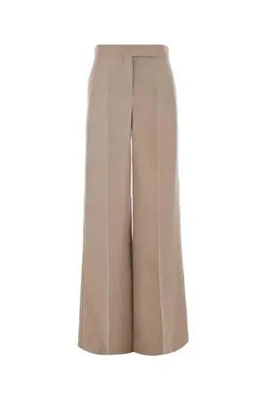 Max Mara Powder Organza Rasoio Pant - Pink