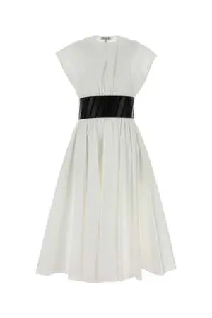 ALAÏA ALAÏA Cotton Poplin Dress