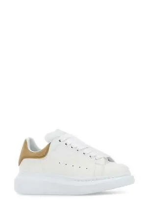 Alexander McQueen Leather Sneakers - White
