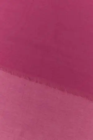 Max Mara Fuchsia Cotton Blend Aeremi Scarf