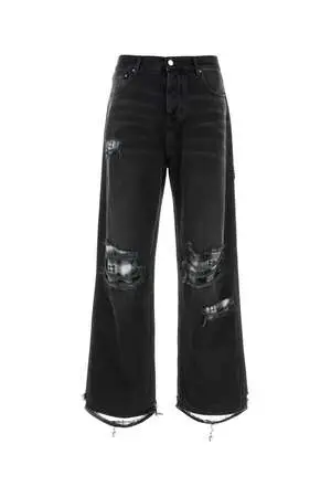 Amiri Dark Denim Jeans - Black
