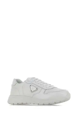 Prada Nylon And Leather Prax 2.0 Sneakers