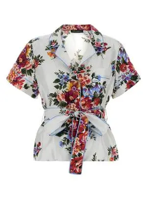 Dolce & Gabbana Printed Twill Shirt - Multicolor
