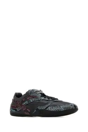 Miu Miu Fabric And Leather Sneakers - Multicolor
