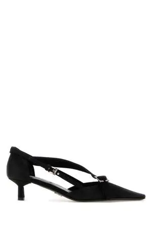Prada Canvas Pumps - Black
