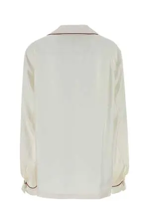 TOM FORD Silk Pajama Top - White