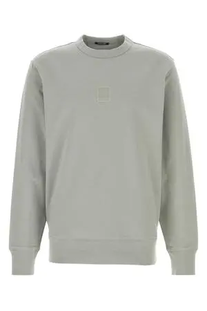 C.P. COMPANY Grey Stretch Cotton Sweatshirt - Gray