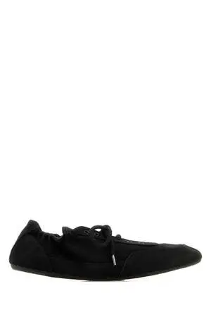 Prada Canvas Collapse Sneakers - Black