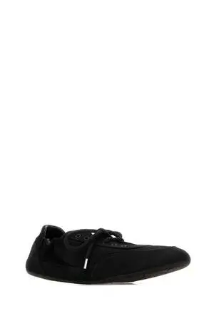Prada Canvas Collapse Sneakers - Black